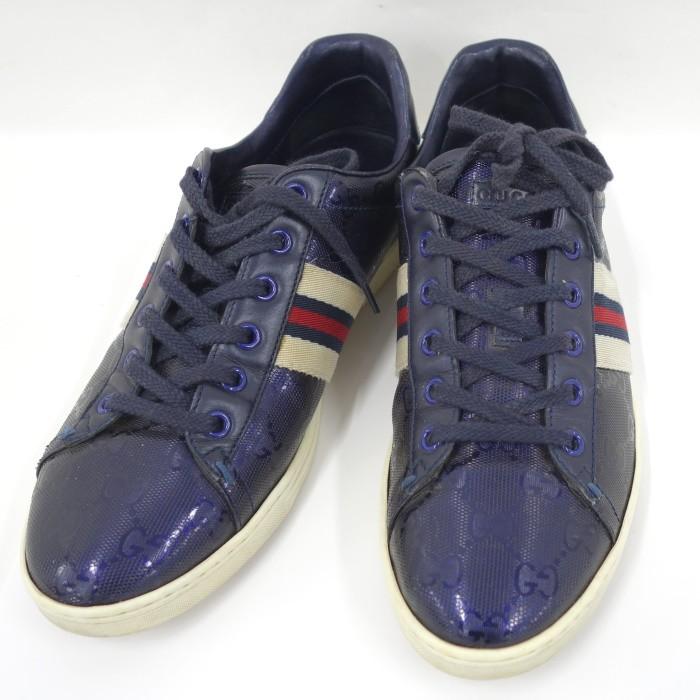 GUCCI 【中古】グッチ メンズ ローカットスニーカー GG GUCCI 【中古】グッチ メンズ ローカットスニーカー GG