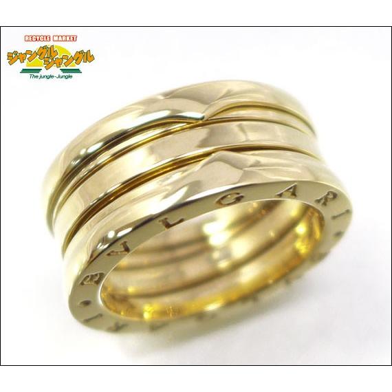 BVLGARI ブルガリ B-zero1 ビーゼロワン 3バンドリング Sサイズ 表記サイズ49 K18YG(750) : ジャングルジャングル - 通販 - Yahoo!ショッピング