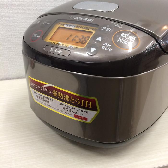 【中古】ZOJIRUSHI IH 炊飯ジャー 炊飯器 極め炊き NP-GK05 3合炊き 2021年製[jgg] :2002119252600064:ジャングルジャングル - 通販 ...