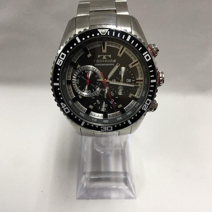 【中古】テクノス メンズ腕時計 クオーツ クロノ シルバー ブラック文字盤 T8587[jggW] : 2002683252300005 : ジャングルジャングル - 通販 - Yahoo ...