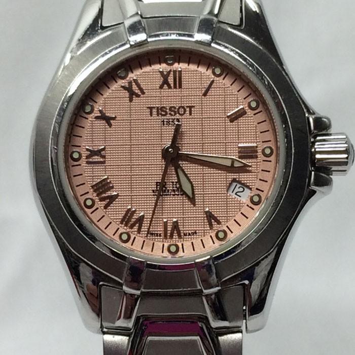 TISSOT 【中古】ティソ レディース腕時計 SS クオーツ ピンク TISSOT 【中古】ティソ レディース腕時計 SS クオーツ ピンク