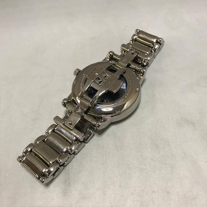 EMPORIO ARMANI 【中古】エンポリオアルマーニ メンズ腕時計 AR-60006 オートマ 裏スケ SS[jgg] : ジャングル ...