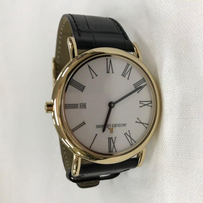 【中古】JACQUES LEMANS メンズ 腕時計 1-1370.1 クオーツ SS レザー 白文字盤 [jgg] : 2002687251300945 : ジャングルジャングル - 通販 ...