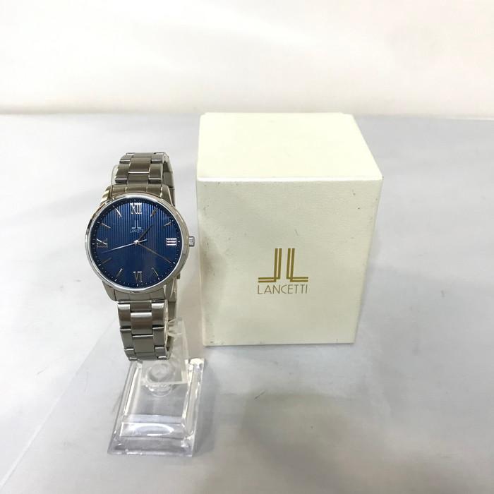 LANCETTI 【中古】LANCETTI メンズ腕時計 SS ソーラー ブルー文字盤 LT-6857 [jgg] : ジャングルジャングル ...