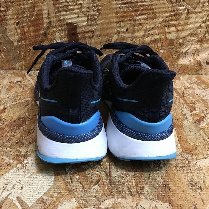 adidas 【中古】アディダス ノバラン メンズ ランニングシューズ EG3169 ネイビー系 表記サイズ：26.5cm [jggS ...