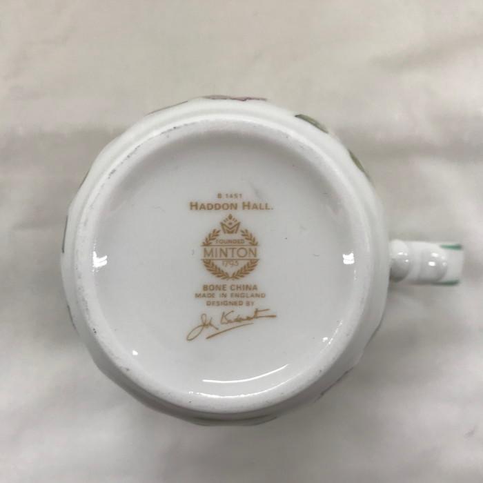 MINTON 【中古】MINTON ミントン ヴィンテージ ハドンホール ビーカー グリーン マグカップ 花柄 フラワー [jgg] : ジャングルジャングル - 通販 - Yahoo!ショッピング