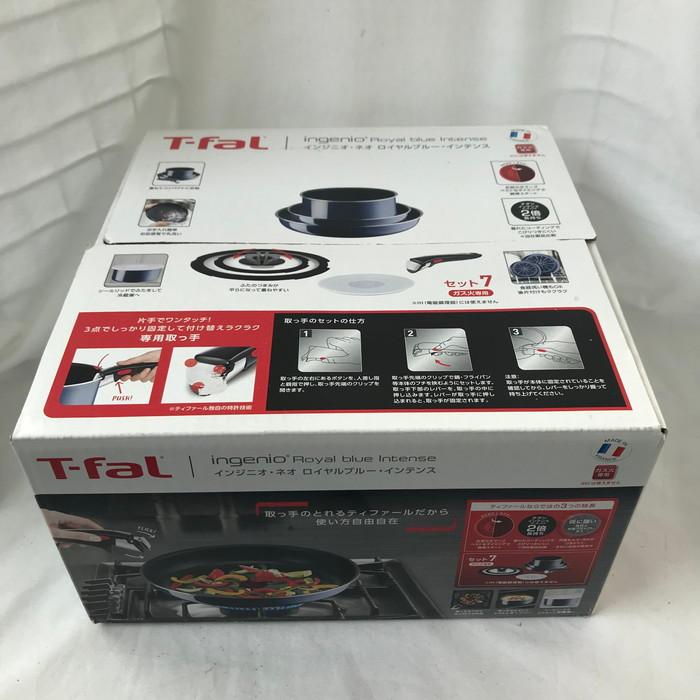 T-fal T-faL インジニオ ネオ ロイヤルブルー インテンス セット7 ガス火専用 フライパン 7点セット L43794 [jgg] : ジャングルジャングル - 通販 - Yahoo ...