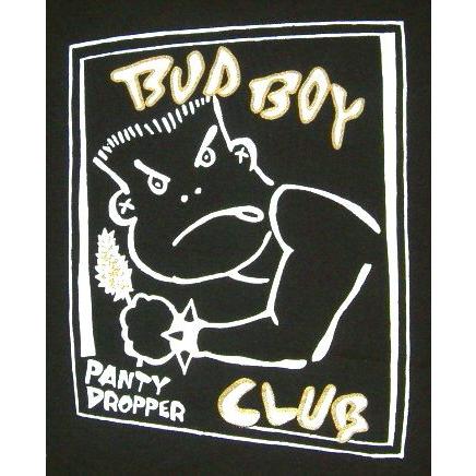 PANTY DROPPER パンティードロッパー クルーネック スウェット トレーナー [BUD BOY] 黒 スエット BADBOYS バッドボーイズ バイカー ホットロッド VISE ...