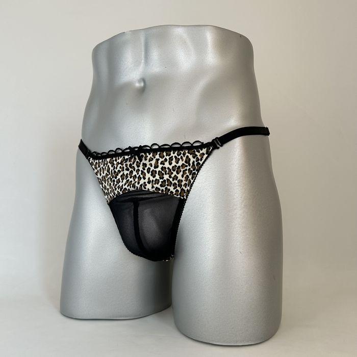 男性用下着 Tバック 両Zスキャンティー msk-468 ヒョウ柄シリーズ ブラック : Junko Bjo Shopヤフー店 - 通販 - Yahoo!ショッピング