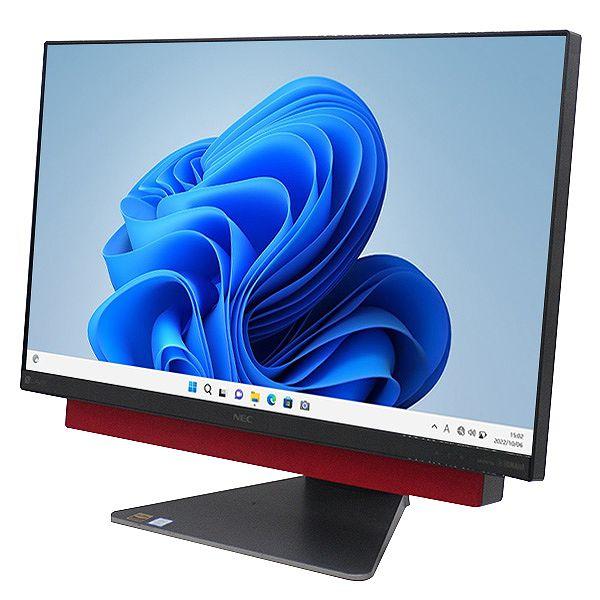LaVie 6ヶ月保証 NEC LAVIE DA770/K 23.8インチワイド第8世代 Core i7 一体型PC Windows11 ...