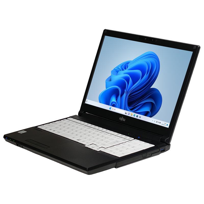 LIFEBOOK ノートパソコン 富士通 A5510/DX 中古 2019年モデル Windows11 64bit Core i3 10110U メモリ8GB 高速 SSD 無線LAN WEB ...