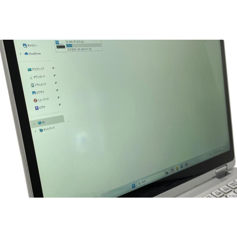 ノートパソコン パナソニック レッツノート CF-QV8 中古 2017年モデル Windows11 64bit タッチパネル液晶 WEBカメラ 第8世代 Core i5 メモリ8GB 高速 ...