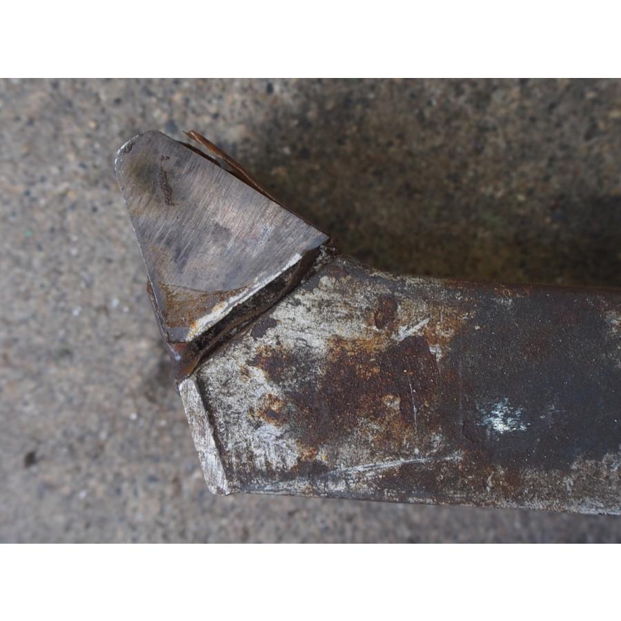 中古 鋼 鋳鋼 軽切削 中切削 旋盤 40型 HICUT ハイカット 左先丸スミバイト 品番: 40-4 シャンク幅: 25mm、材質 ...