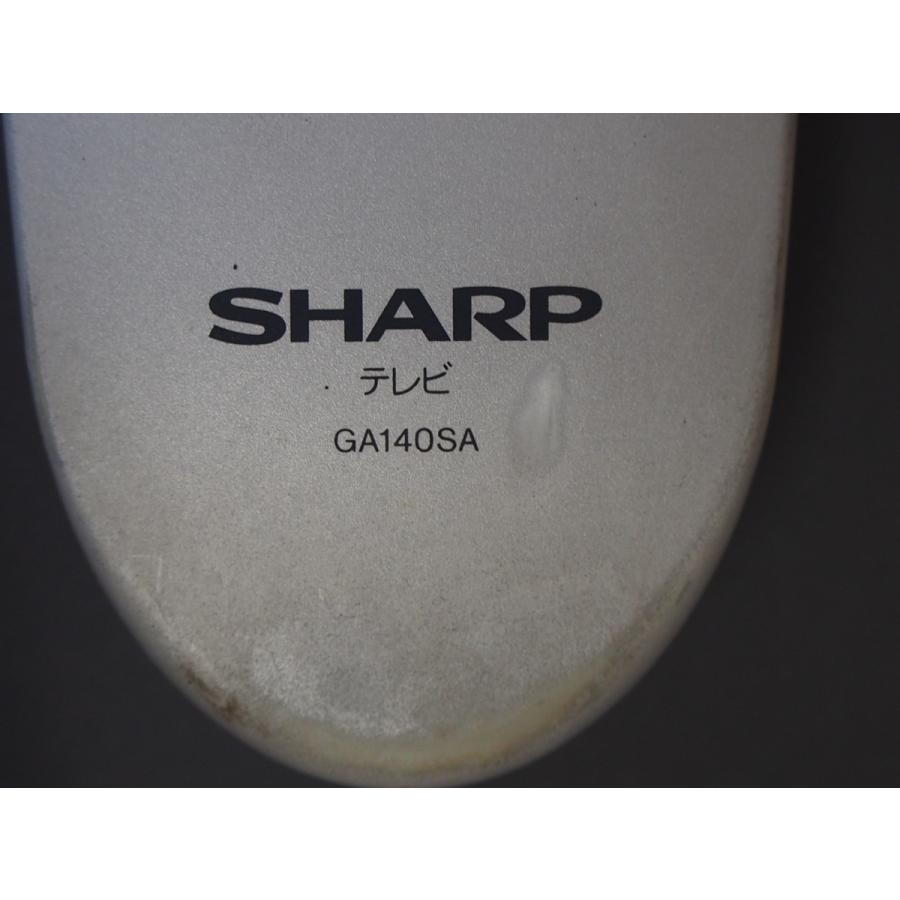 SHARP 中古 シャープ アクオス AQUOS ケーブルテレビ BS CA TV VHS リモコン 型番: GA140SA 管理No.10670 : ジャンクヤードちくわ ヤフー店 - 通販 ...