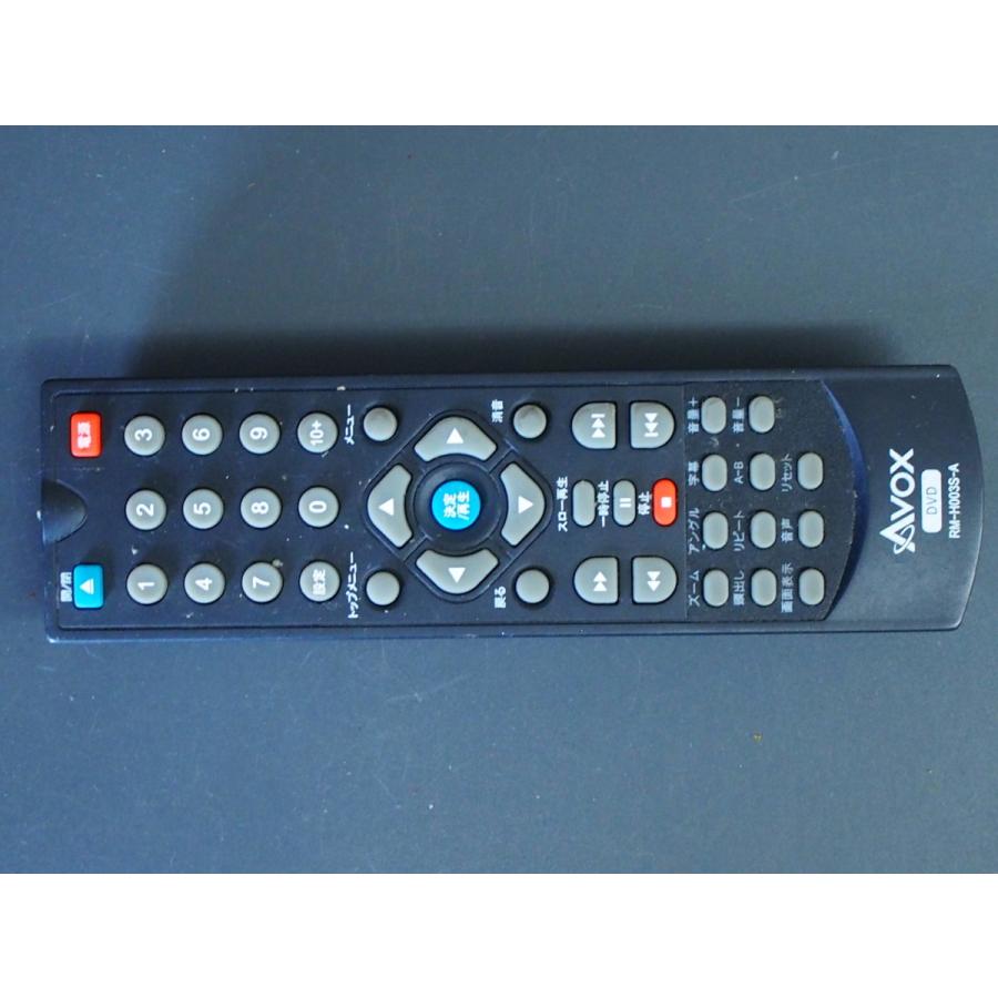 AVOX(テレビ、オーディオ) 中古 アヴォックス AVOX TV DVD ビデオ プレーヤー テレビ リモコン RM-H003S-A 管理 ...