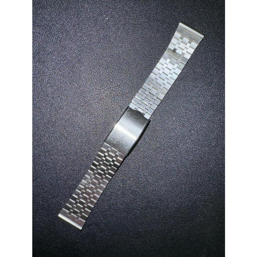 中古 Bambi バンビ 汎用 SEIKO CITIZEN CASIO シルバー系 ステンレスブレス SUS 幅: 18mm ブレス長 ...