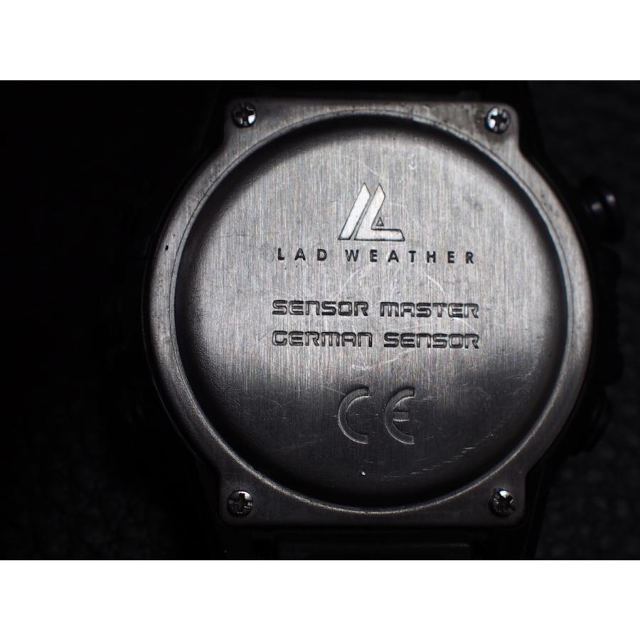 中古 LAD WEATHER ラッドウェザー SENSOR MASTER センサーマスター デジタル 時計 メンズ ジャンク 管理No ...