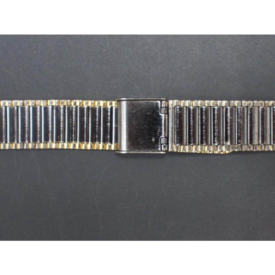 レア物 ヴィンテージ セイコー シチズン 汎用 ステンレス メンズ コンビ ブレス 長さ: 調整式 幅: 18/20mm 管理No.15843 ...