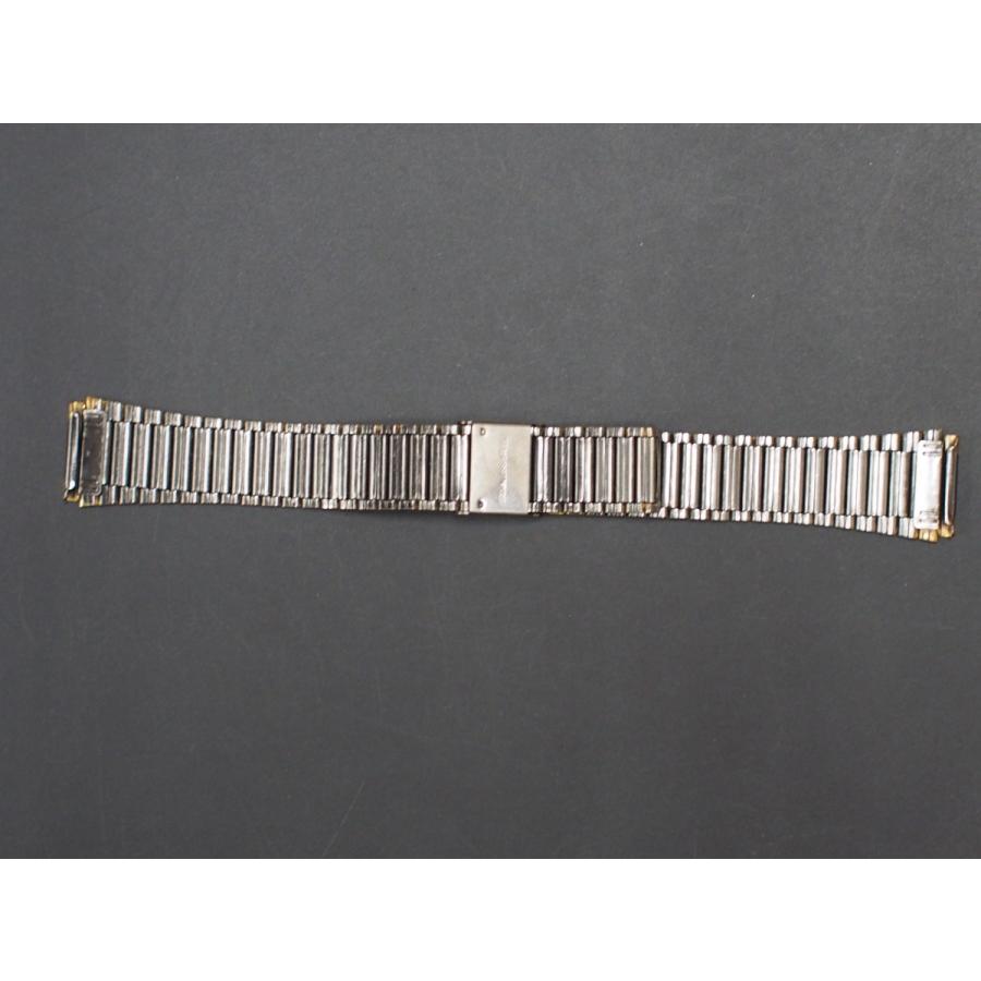 レア物 ヴィンテージ セイコー シチズン 汎用 ステンレス メンズ コンビ ブレス 長さ: 調整式 幅: 18/20mm 管理No.15843 ...