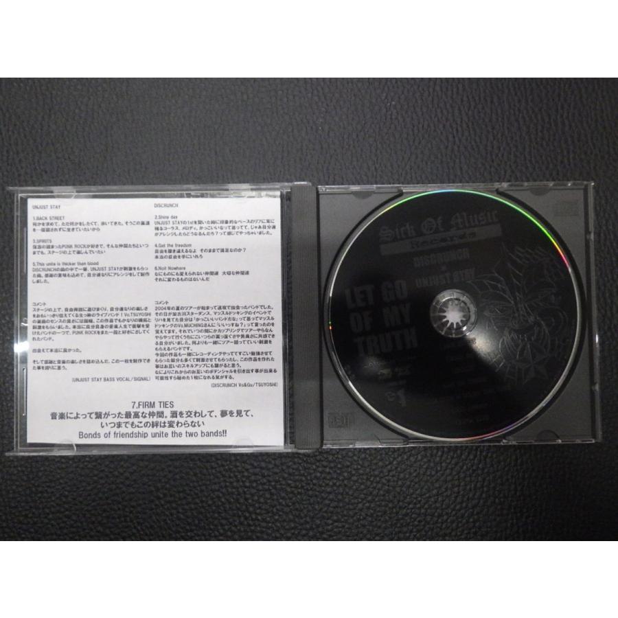 中古CD 送料370円 Sick of Music Records DISCRUNCH×UNJUST STAY LET GO OF MY ...