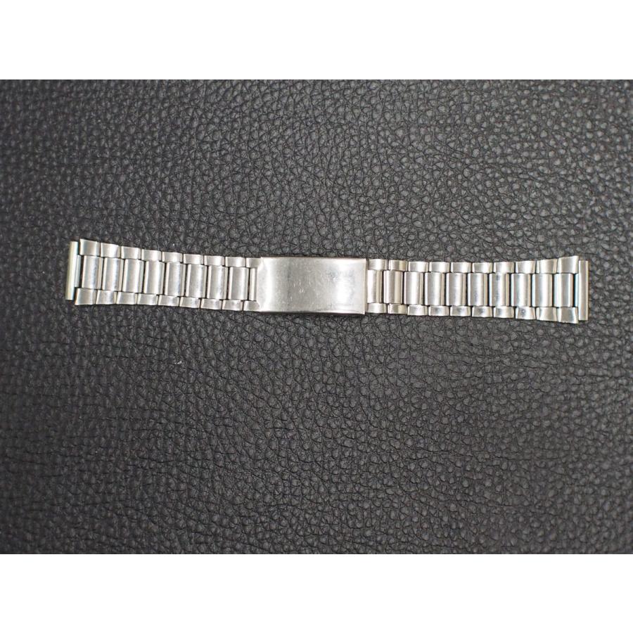 中古 セイコー シチズン カシオ 汎用 シルバー ステンレスブレス SUS 幅: 18/20mm 長さ: 155mm 管理No.18594 ...