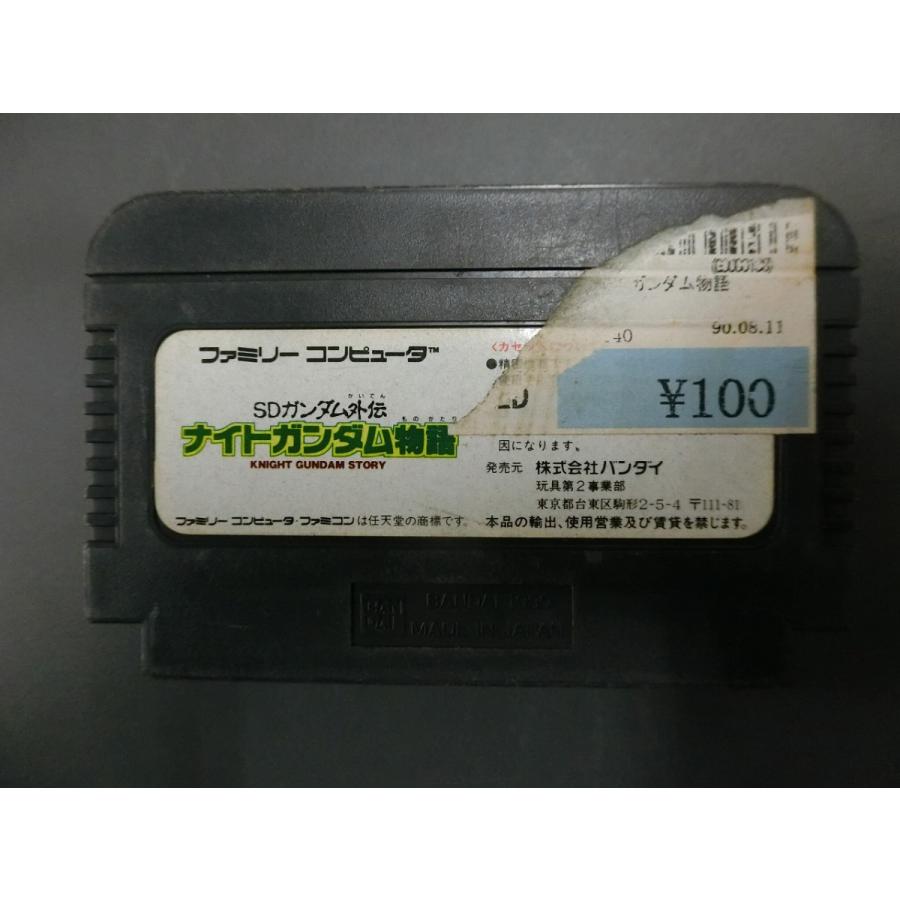 BANDAI 中古 任天堂 ファミコン FC ROMカセット ゲーム バンダイ SDガンダム外伝 ナイトガンダム物語 管理No.19214 ...