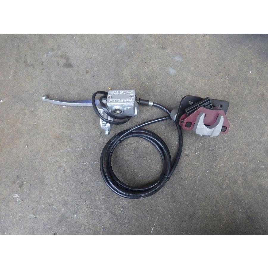 メーカー 車種 型式不明 リアブレーキキャリパー 1POT マスターシリンダー ブレーキホース モンキー エイプ バギー 加工取付用 管理No.2294 : ジャンクヤードちくわ ヤフー店 ...