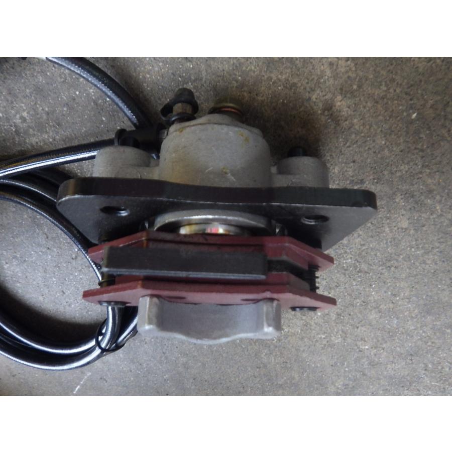 メーカー 車種 型式不明 リアブレーキキャリパー 1POT マスターシリンダー ブレーキホース モンキー エイプ バギー 加工取付用 管理No.2294 : ジャンクヤードちくわ ヤフー店 ...