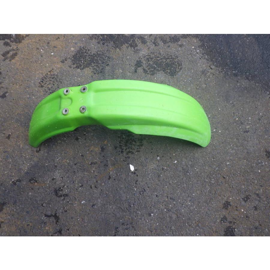 カワサキ 中古 純正部品 レーサー 1993年式 kawasaki KX125 KX250 F フロント フェンダー 3500-1233 No ...