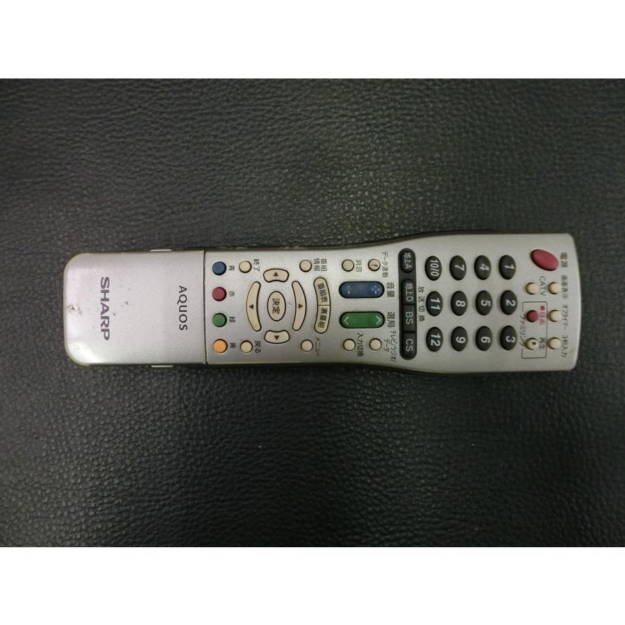 中古 シャープ SHARP アクオス AQUOS ケーブルテレビ BS CA TV VHS リモコン 型番: GA567WJSA 管理No.35140 : 35140 : ジャンクヤードちくわ ...