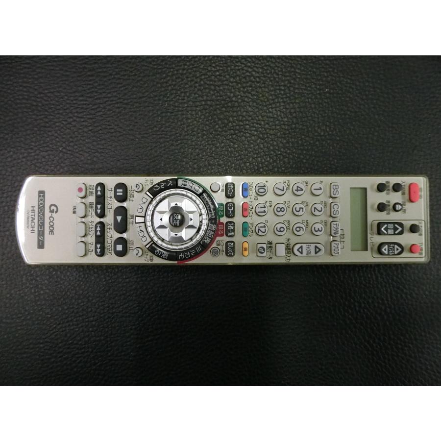 中古 日立 HITACHI TV G-CODE レコーダー HDD DVD レコーダー テレビ リモコン 型番: DV-RM500W 管理No.36148 : 36148 : ジャンクヤード ...