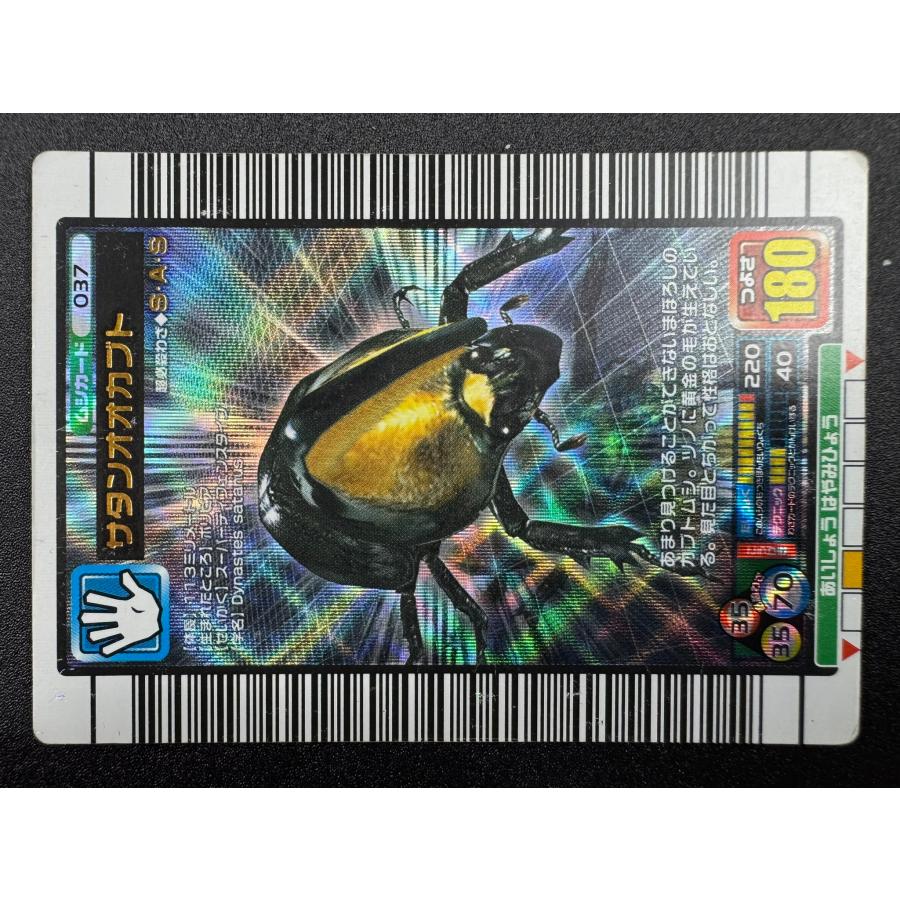 甲虫王者ムシキング ムシキングカード 2005ファーストプラス ＋ ムシカード 037 サタンオオカブト : 36775 : ジャンクヤードちくわ ヤフー店 - 通販 - Yahoo!ショッピング