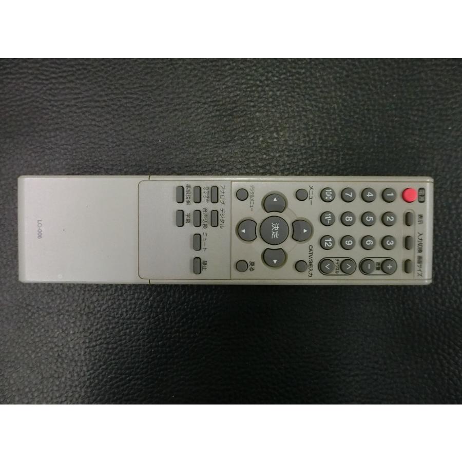 中古 オリオン ORION テレビ TV リモコン 型番: LC-006 管理No.37337 : 37337 : ジャンクヤードちくわ ヤフー店 - 通販 - Yahoo!ショッピング