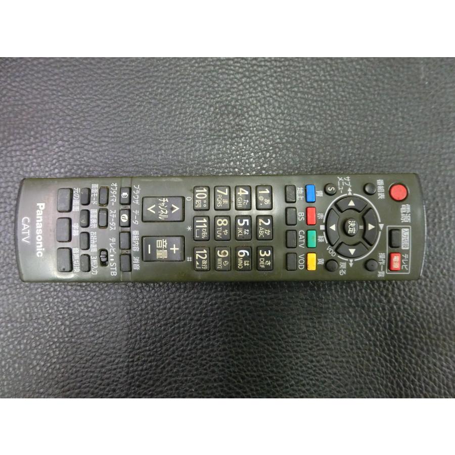 Panasonic 中古 パナソニック CATV TV BS VOD テレビ デジタルテレビ リモコン N2QAYB000317 管理No ...