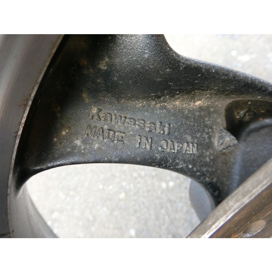 カワサキ 中古 KAWASAKI バリオス BALIUS ZR250 フロントホイール エンケイ ENKEI F-1289 J17 × MT3 ...