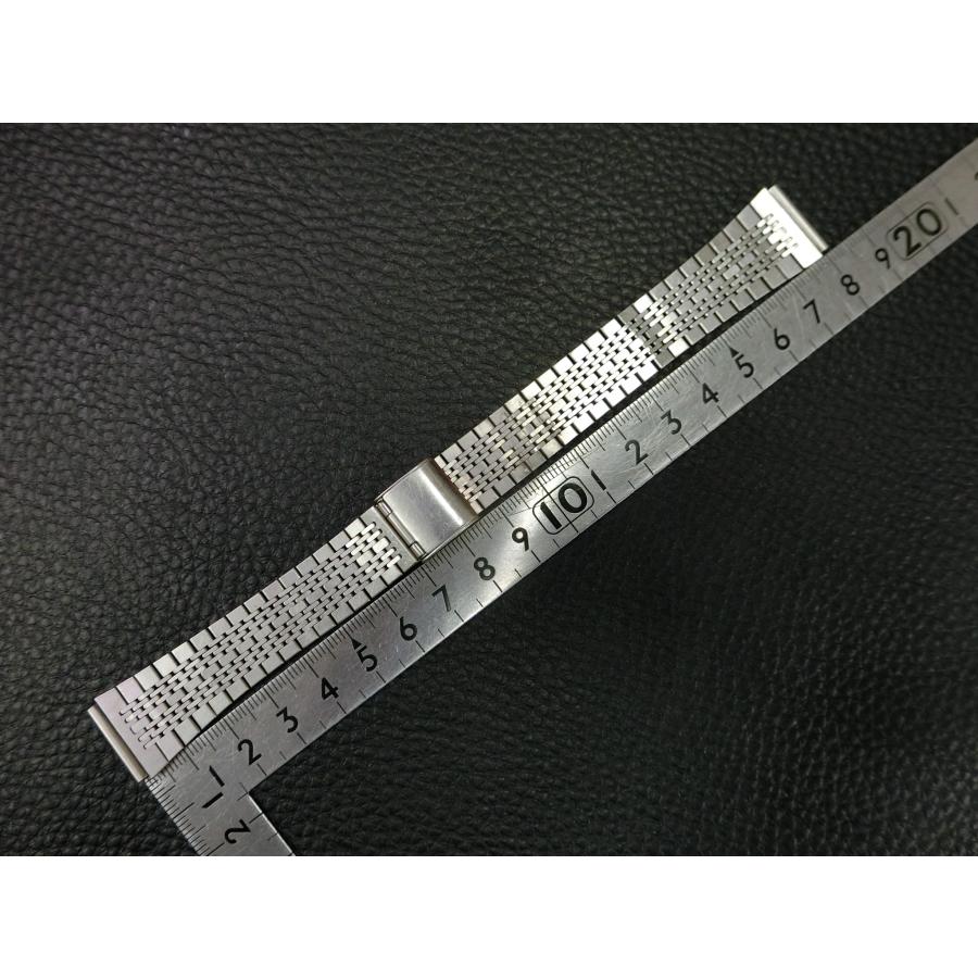 マルマン maruman ステンレス メンズ ブレス ブレス幅14.7-20mm ラグ幅17.7mm 長さ 調整式 管理No.42512 ...