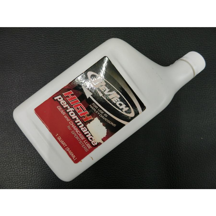 REVTECH 訳アリ 未開封 レブテック HIGH Performance GEAR and CHAINCASE LUBE 946ml 長期在庫品 パッケージ劣化有 XL XR 管理No ...