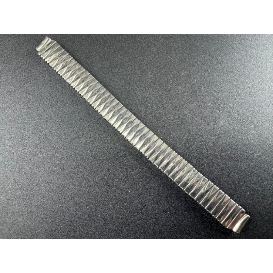 中古 メーカー不明 汎用 メンズ ブレス エキスパンションブレス ブレス幅: 12mm ラグ幅: 10mm 長さ: 135mm 管理No ...