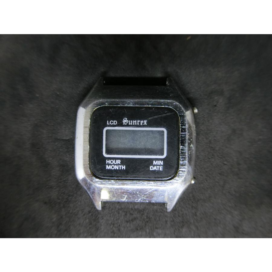 ヴィンテージ オールドデジタル 時計 サンレックス Sunrex LCD デジタル クォーツ ムーブメント 管理No.46564 : ジャンク ...