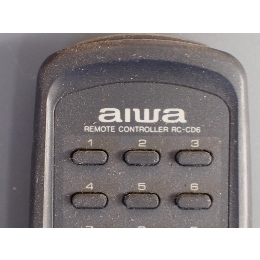 アイワ 中古 AIWA オーディオ システムコンポ CDデッキ コンポ リモコン 型番: RC-CD6 管理No.4699 : ジャンクヤードちくわ ヤフー店 - 通販 - Yahoo!ショッピング