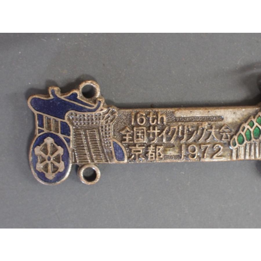 自転車マニア必見 当時物 JCA 第16回 1972年 全国サイクリング大会 京都大会 非売品 ピンズ バッジ 日本サイクリング協会 管理No.5589 : ジャンクヤードちくわ ヤフー店 ...