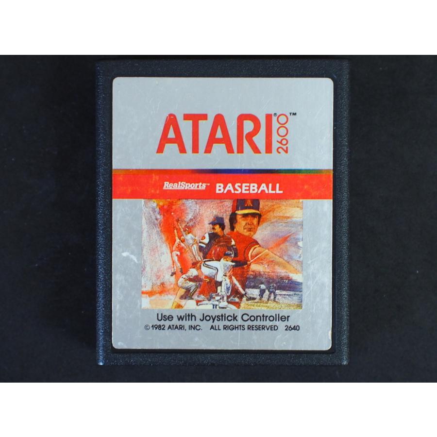 アタリ アタリ2600 リアルスポーツ ベースボール ATARI Atari VCS Atari2600 REALSPORTS BASEBALL 1982年 CX-2640 管理No.6216 ...