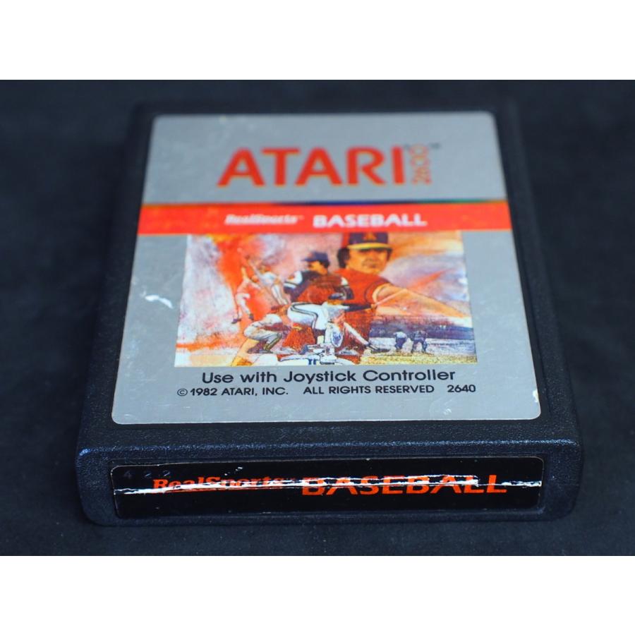アタリ アタリ2600 リアルスポーツ ベースボール ATARI Atari VCS Atari2600 REALSPORTS BASEBALL 1982年 CX-2640 管理No.6216 ...