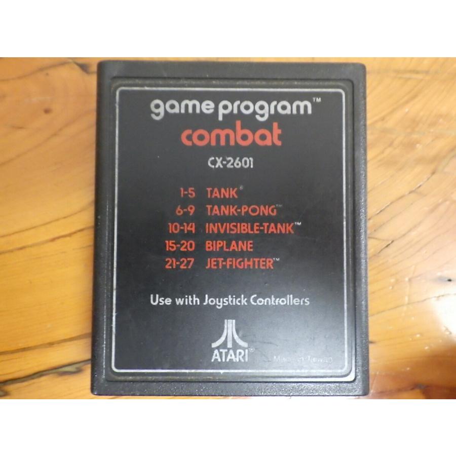 超レア アタリ2600 ゲーム カセット コンバット ATARI VCS Atari2600 COMBAT tank tank-pong ...