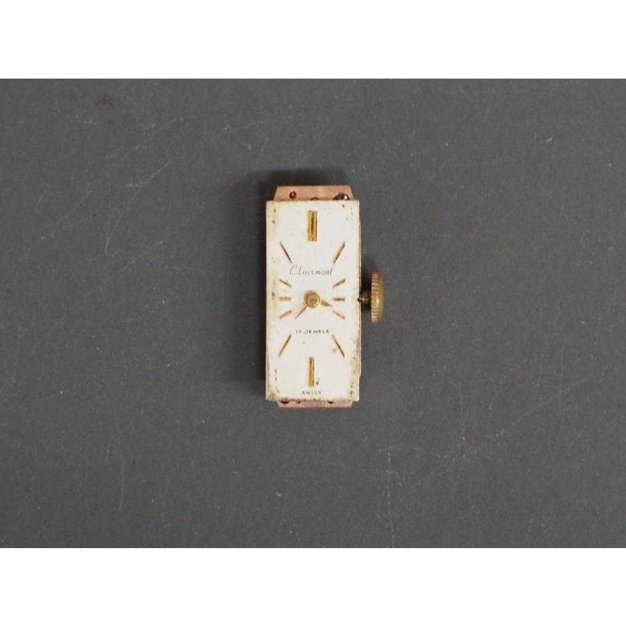 レア物 部品取り スイス製 手巻き ムーブメント クレアモント CLAIRMONT キャリバー 17石 管理No.7068 : ジャンクヤードちくわ ヤフー店 - 通販 - Yahoo!ショッピング