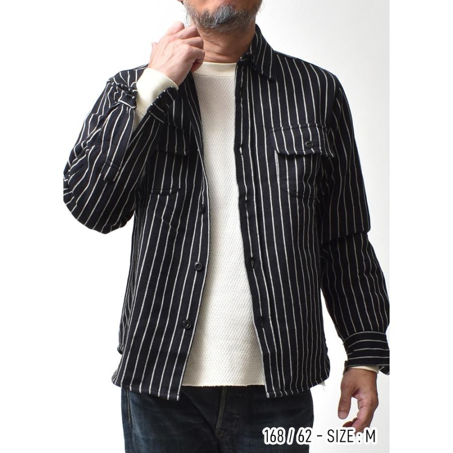 ストライプ シャツ メンズ 長袖 厚手 大きいサイズ ワークシャツ 秋冬 秋物 秋服 ブランド アメカジ 30代 40代 50代 60代 : Moat Garage(モートガレージ) - 通販 ...