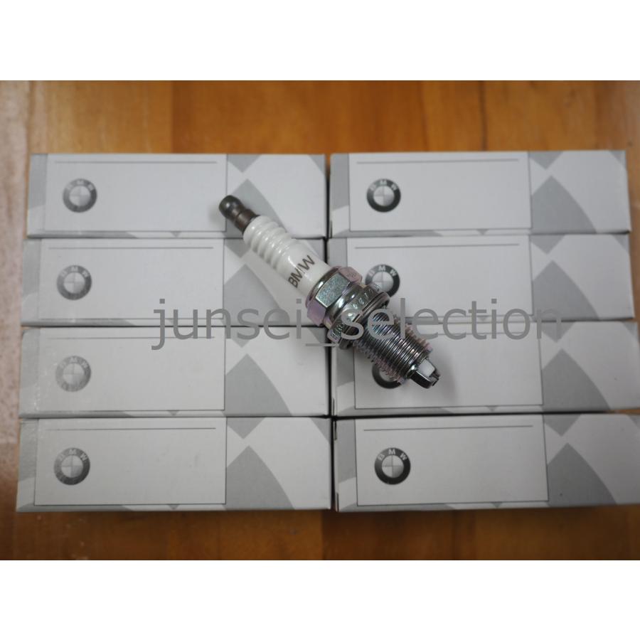 BMW 純正 スパークプラグ 8本 (1台分) set E34 E39 E32 E38 E31 530i 540i 730i 735i 740i 740iL 840Ci HE30 HE40 ...