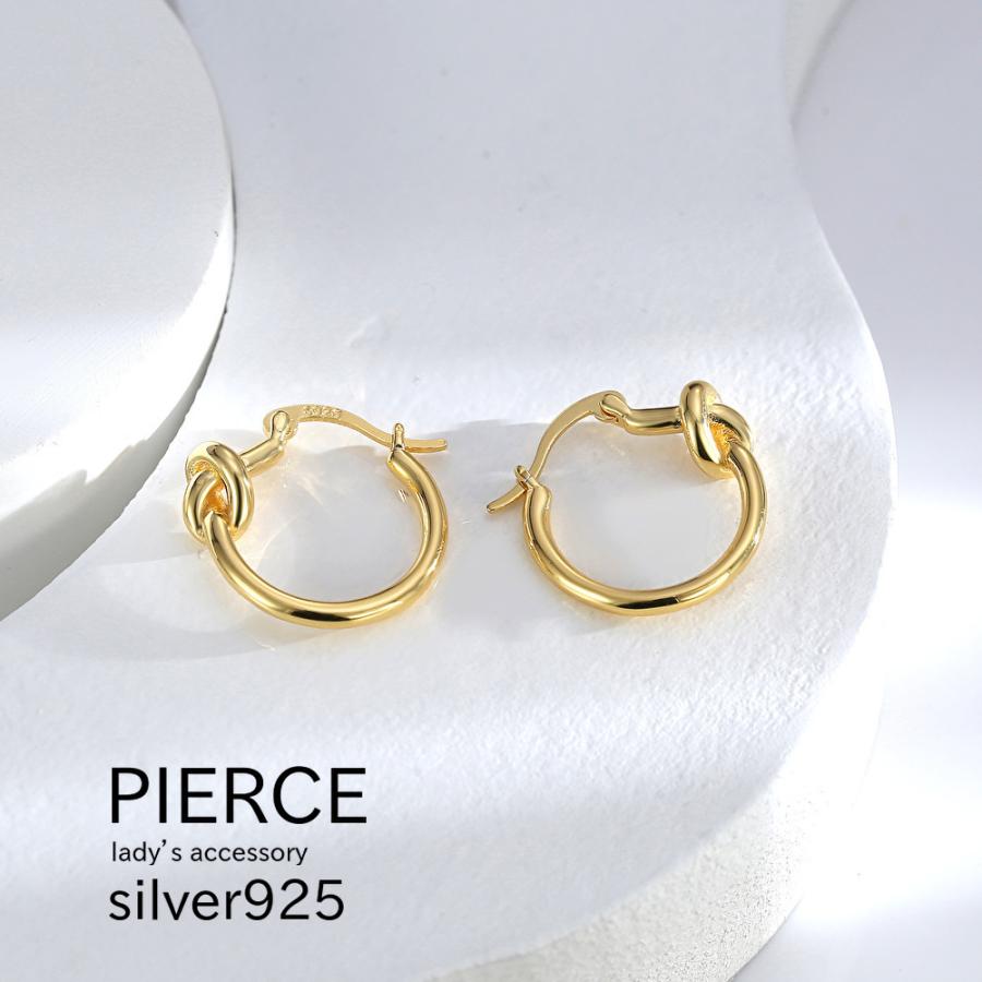 ピアス フープ リング 金属アレルギー対応 シルバー925 ゴールド キャッチレス レディース 小ぶり 小さい 上品 おしゃれ : 髪飾り&アクセサリー Juns Store - 通販 ...