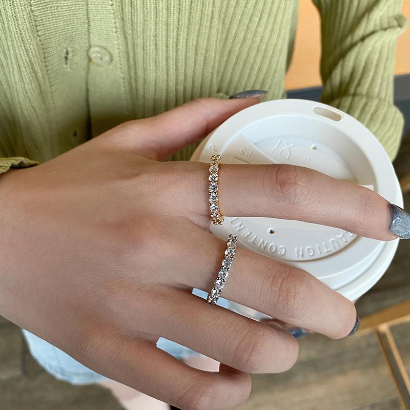 リング 指輪 CZ フリーサイズ レディース シルバー925 金属アレルギー 安い おしゃれ : 髪飾り&アクセサリー Juns Store - 通販 - Yahoo!ショッピング