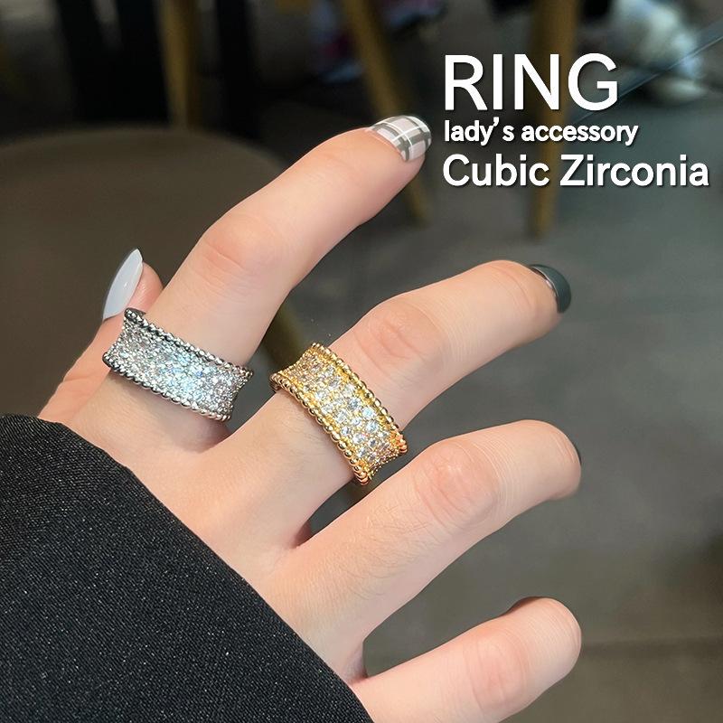 リング 指輪 キュービックジルコニア フリーサイズ シルバー925 金属アレルギー レディース : 髪飾り&アクセサリー Juns Store - 通販 - Yahoo!ショッピング